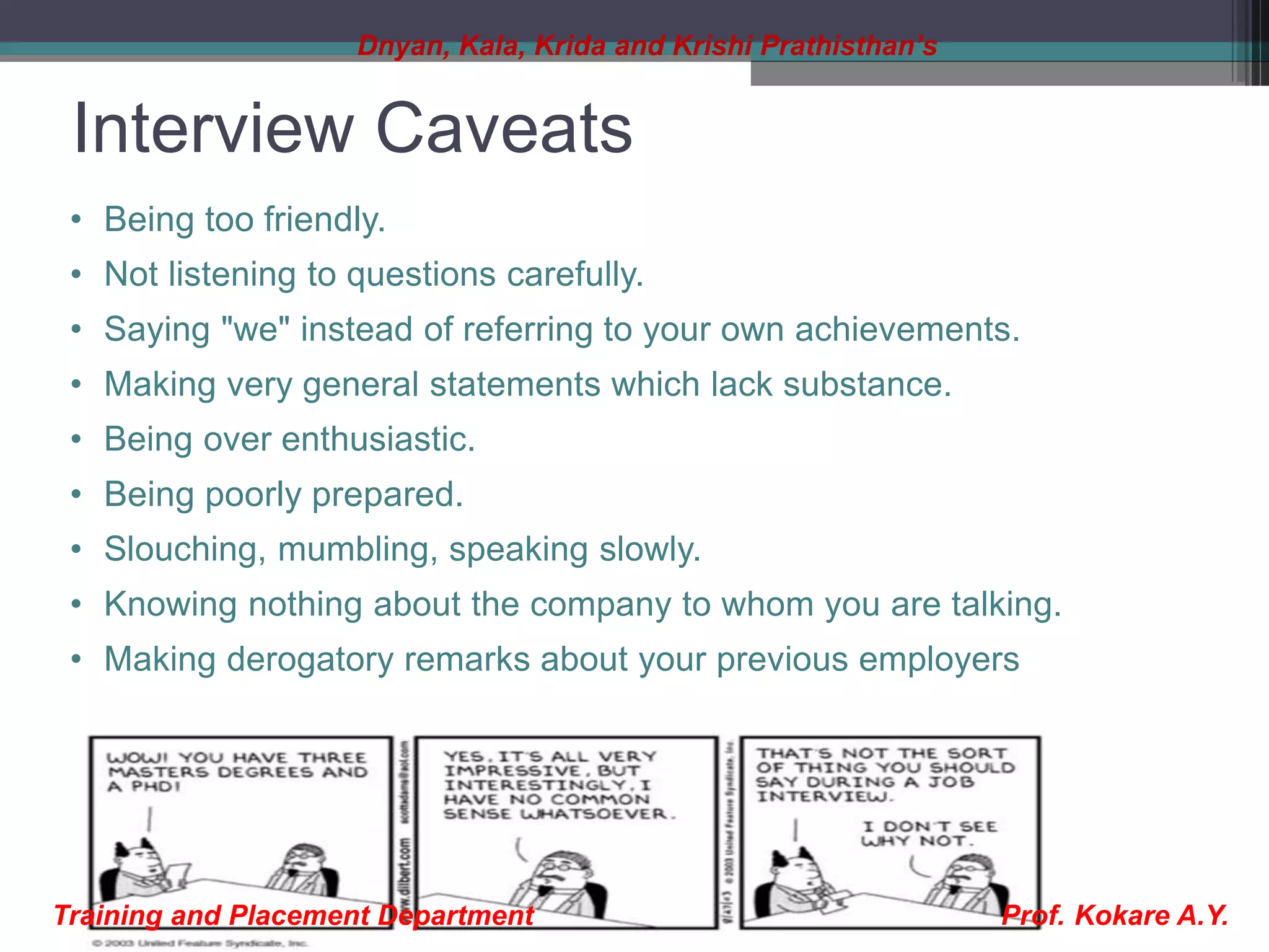 Interview skills | PPTX