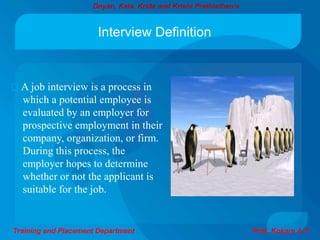 Interview skills | PPTX