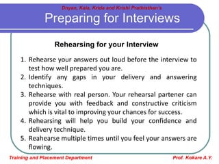 Interview skills | PPTX