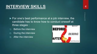 Interview skills | PPT