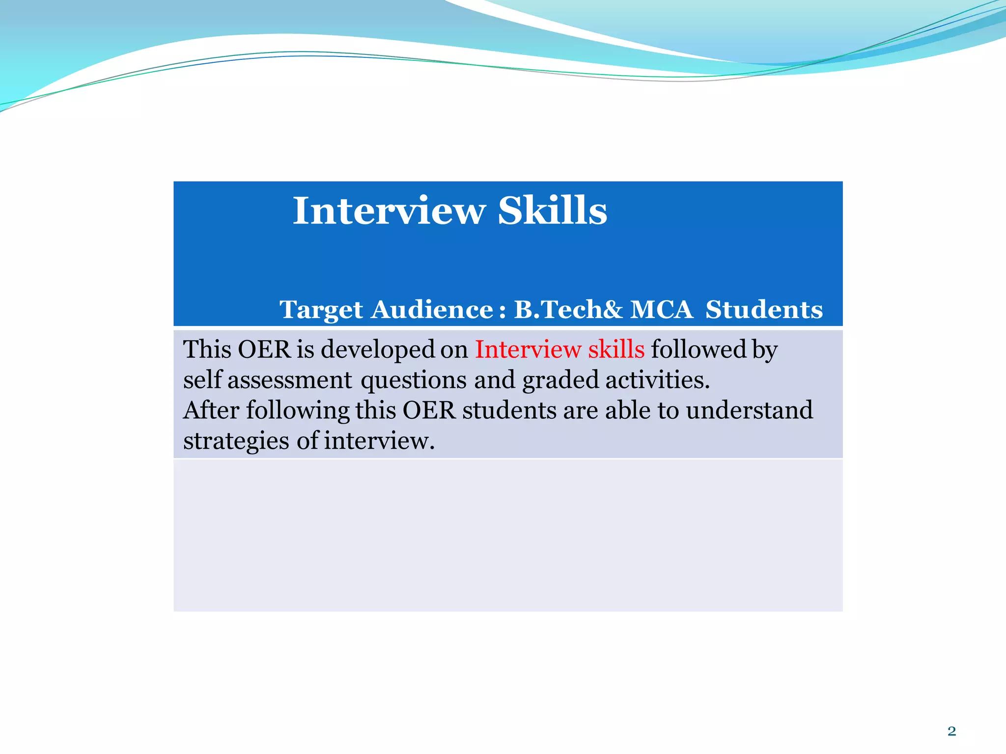 R.Manjula---Interview skills | PDF | Resume Writing and Advice | Job Search