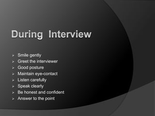 Interview skills | PPTX