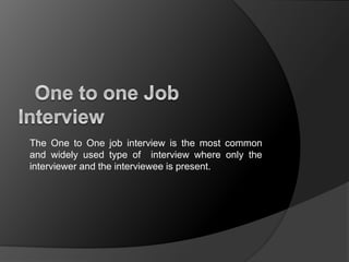 Interview skills | PPT