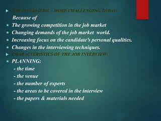 Interview skills | PPT