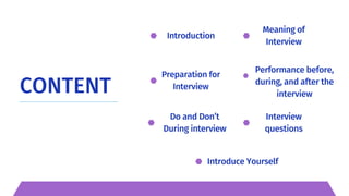 Interview Skills.pptx | Resume Writing and Advice | Job Search
