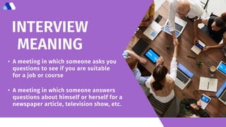 Interview Skills.pptx | Resume Writing and Advice | Job Search