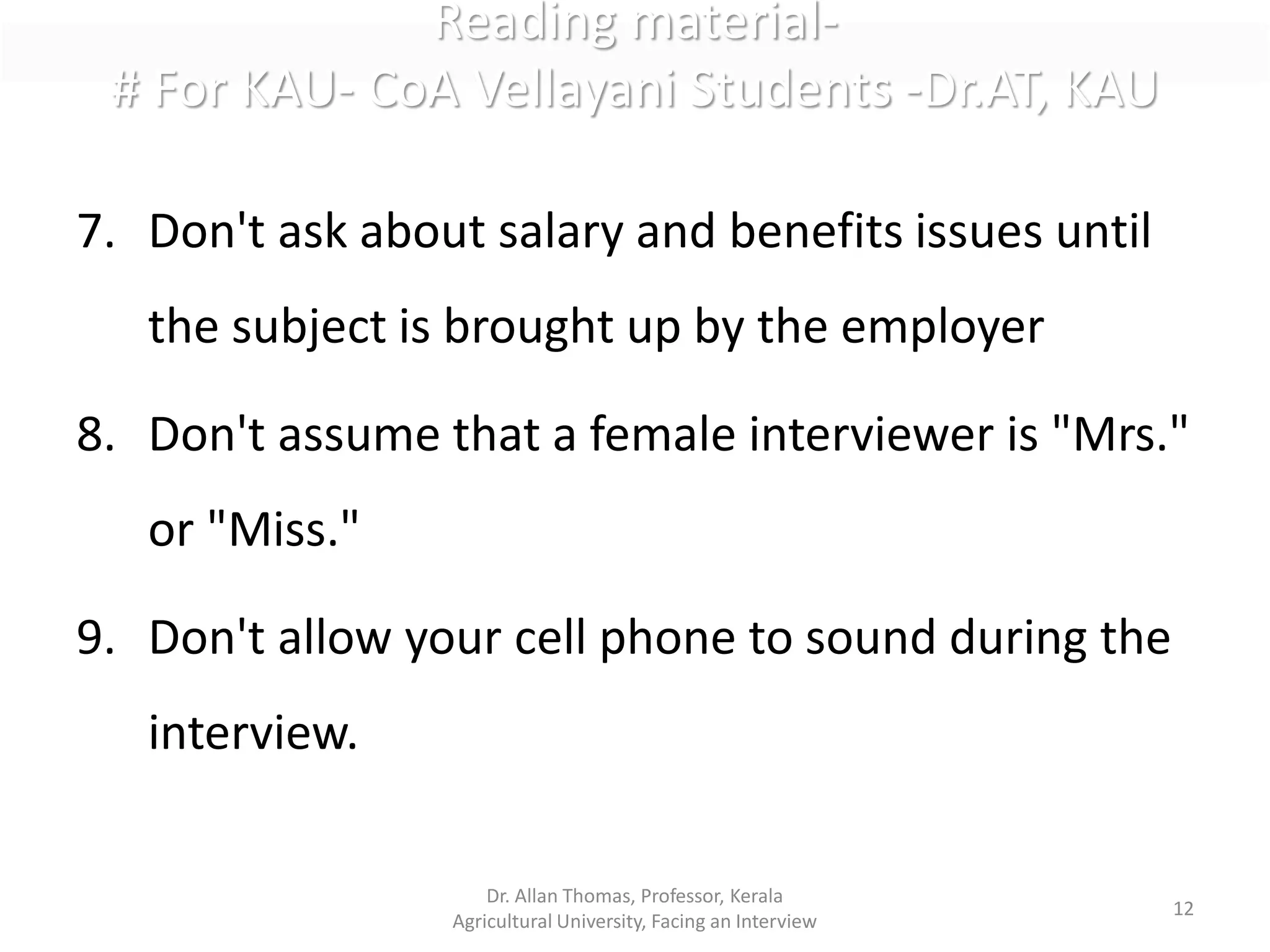 Interview Skills-Dr.Allan Thomas-Kerala-KAU.pdf