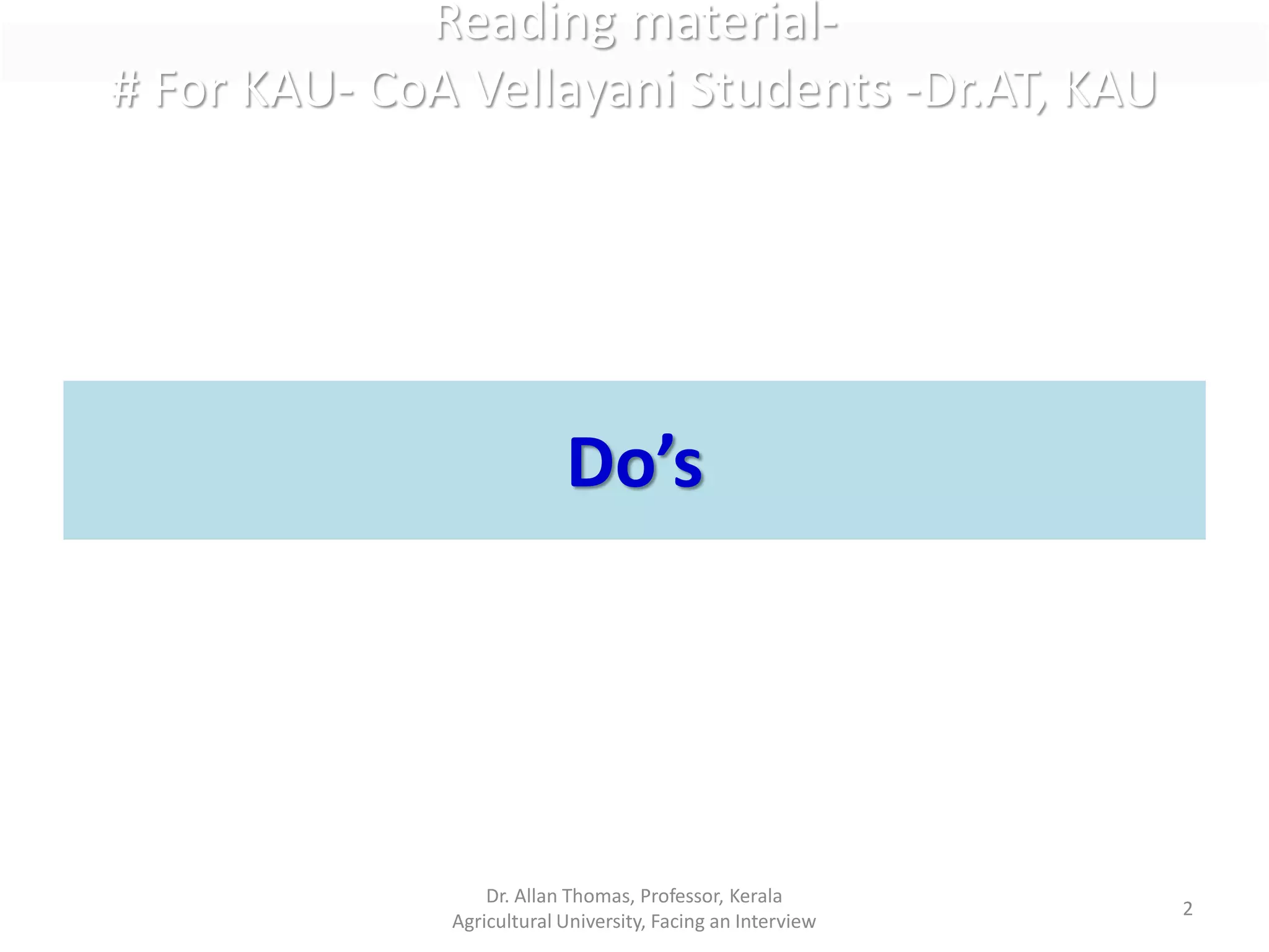 Interview Skills-Dr.Allan Thomas-Kerala-KAU.pdf