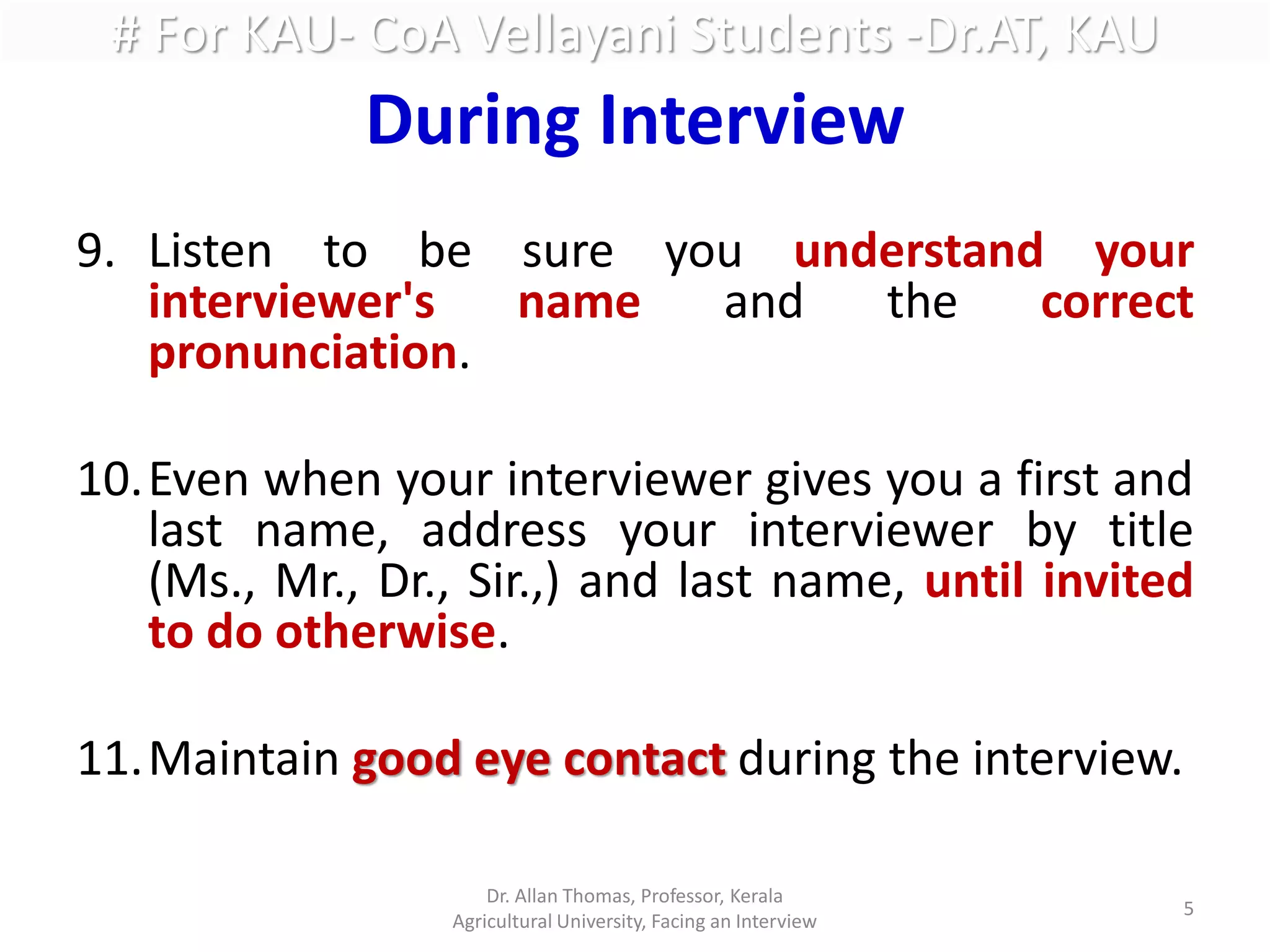 Interview Skills-Dr.Allan Thomas-Kerala-KAU.pdf