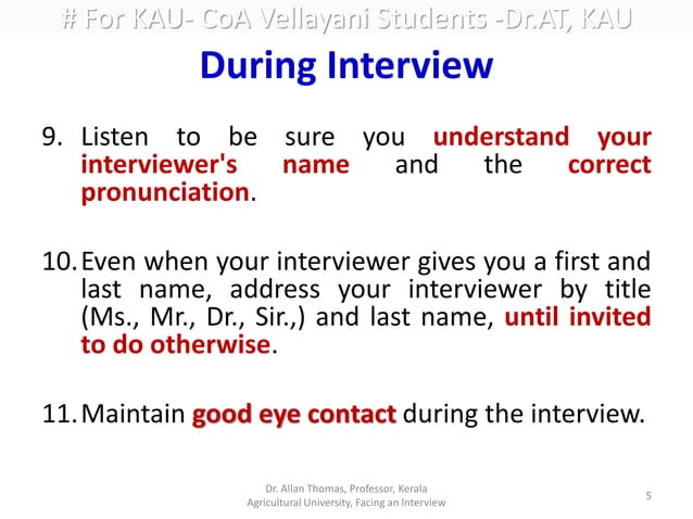 Interview Skills-Dr.Allan Thomas-Kerala-KAU.pdf