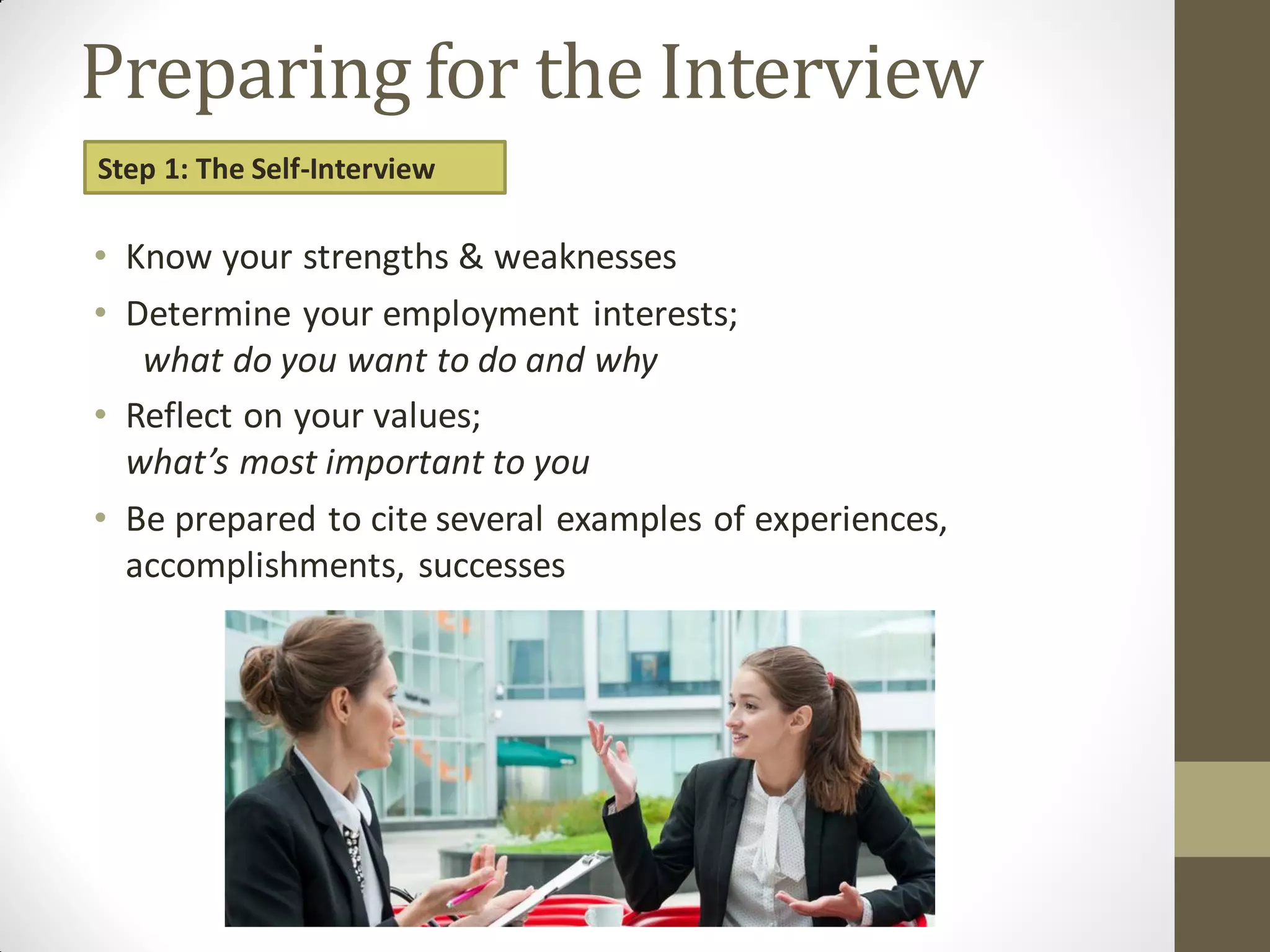 Interview skills by mohamed abdul raheem | PPT