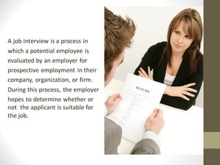 Interview skills by mohamed abdul raheem | PPT