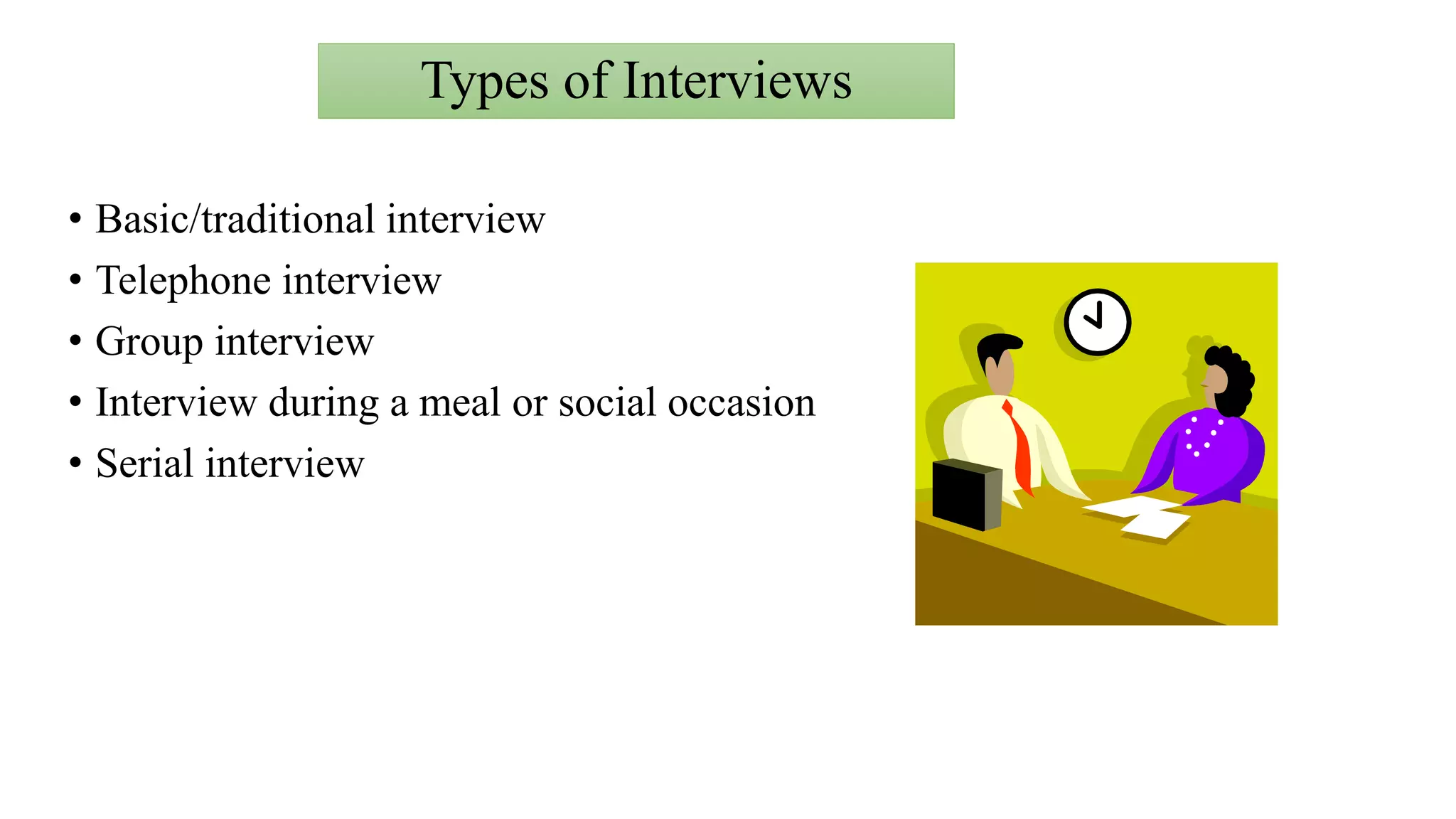 interview skills (class).pptx | Resume Writing and Advice | Job Search