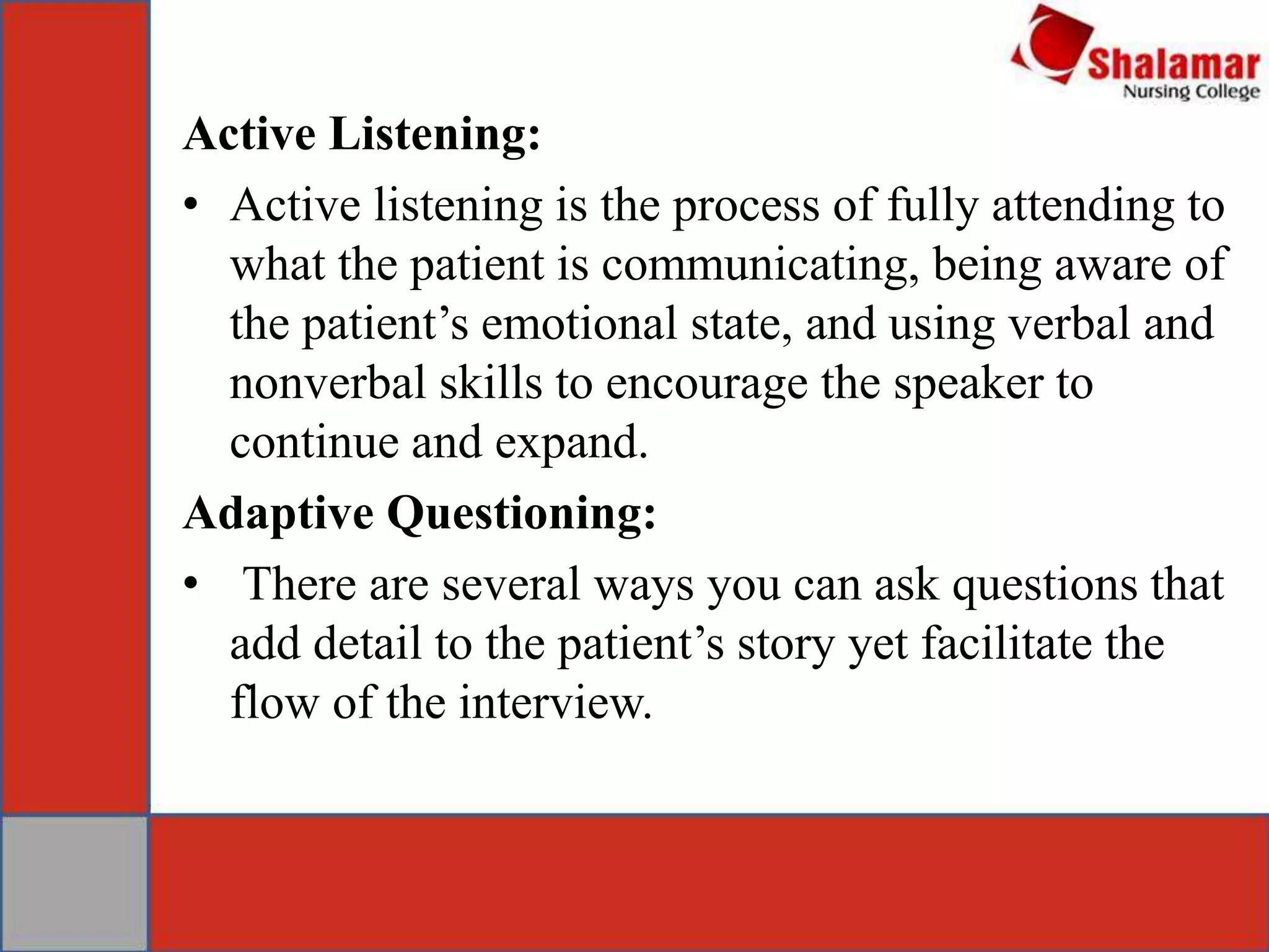 Interview skills & History | PPT