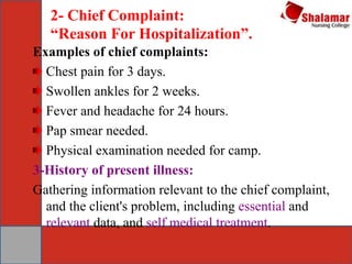 Interviewing skills & Health History | PPT