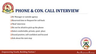 Interview skills and intellectual skills | PPT