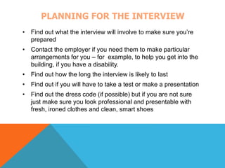 Interview Skills/Preparation | PPTX