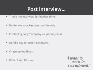 Interview skills presentation | PPT