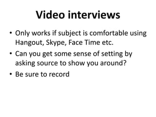 Interviewing Tips | PPTX