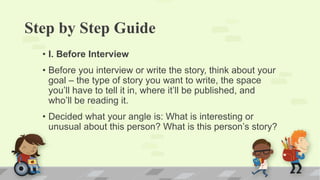 creative nonfiction - interview story.pptx