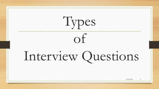 Interview story report | PPTX