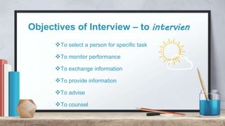 Interview - online | PPT
