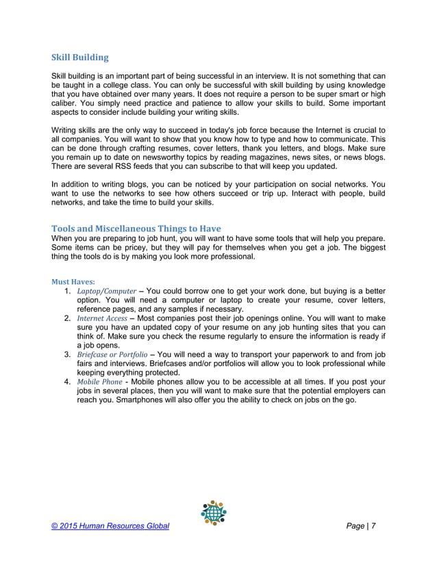 Interview success stories | PDF