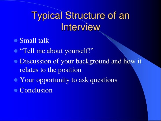 Interview techniques