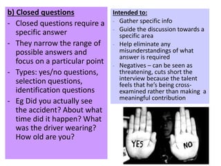 Interview techniques | PPT