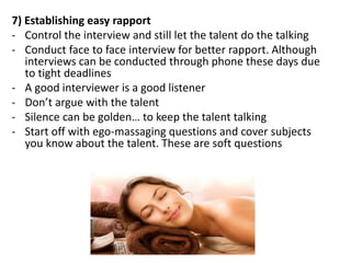 Interview techniques | PPT