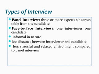 Interviewtechniques | PPT