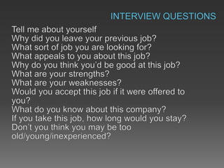 Interview techniques ppt | PPTX