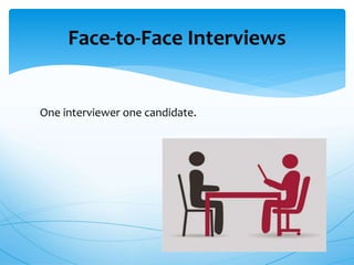 Interview techniques | PPTX