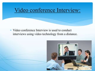 Interview techniques | PPTX