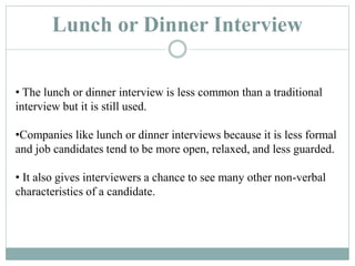 Interview techniques | PPTX