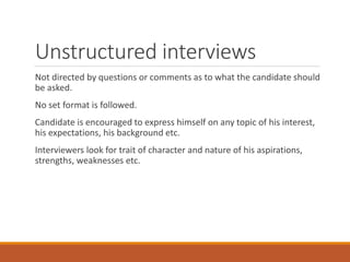 Interview techniques | PPTX