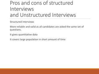 Interview techniques | PPTX