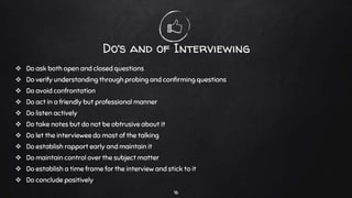 Interview tips | PPTX | Resume Writing and Advice | Job Search