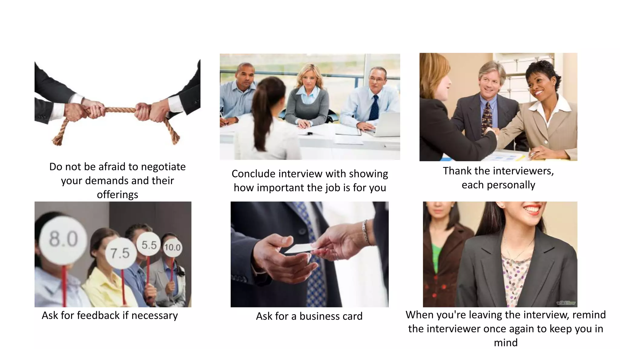 Interview tips | PPT