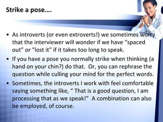 Secret interview tips for introverts | PPT