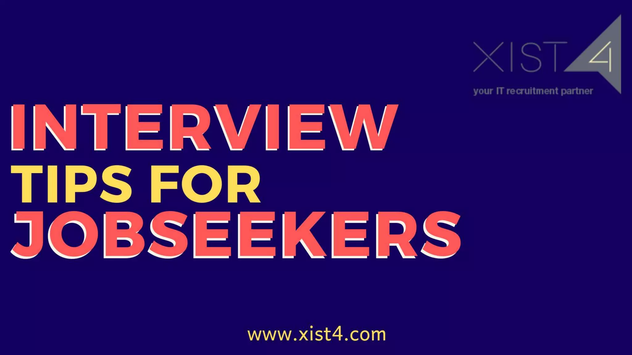 Interview tips for job-seekers | PPT