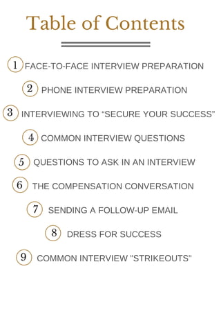 Interview Toolbox | PDF