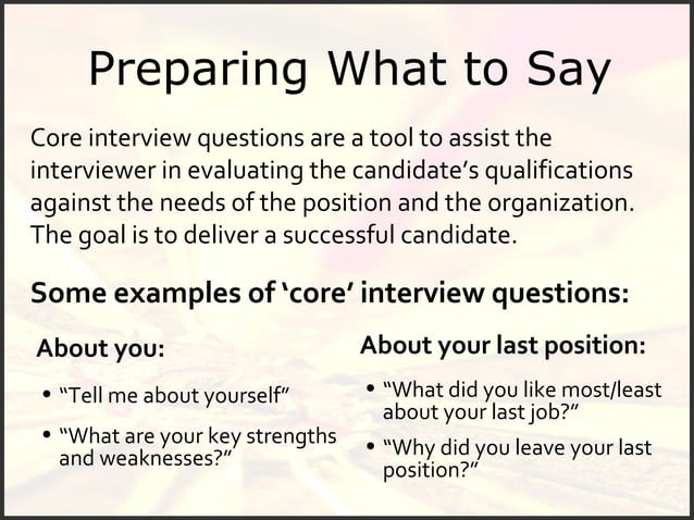 Interview Toolkit For Success | PPT | Resume Writing and Advice | Job ...