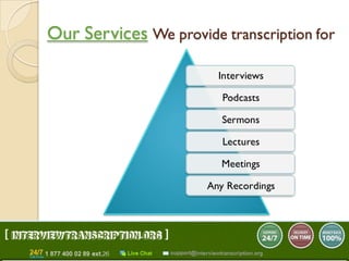 Interview transcription.org | Free Download