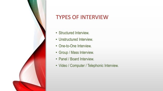 Interview & types of interview.pptx