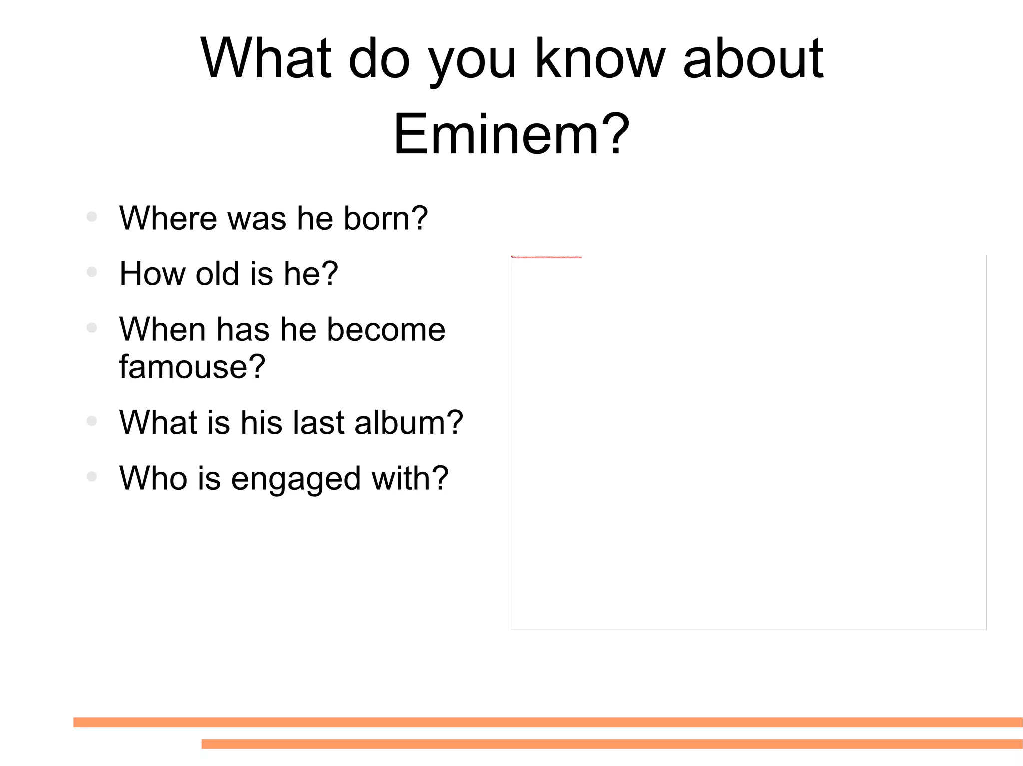 Interview with eminem | ODP