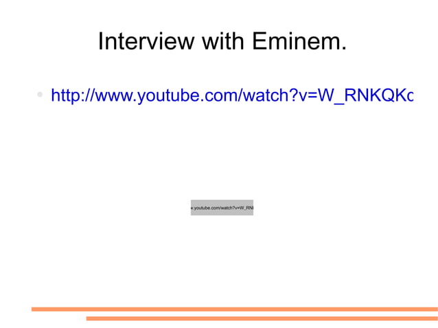 Interview with eminem | PPT