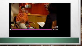 Interview with Malala Yousafzai | PPT