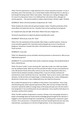 Interview with nikola tesla from 1899 | DOCX