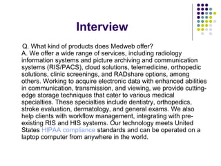 Interview with pete killcommons | PPT | Healthcare Industry | Industries